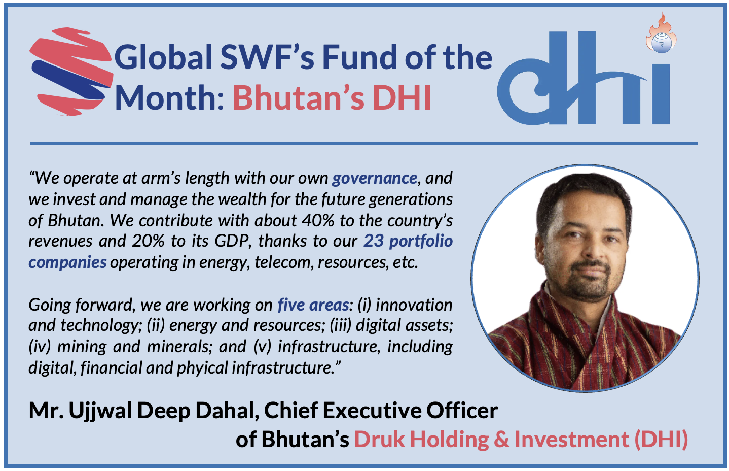 Fund of the Month (Mar'24): Druk Holding & Investment (DHI) (GlobalSWF ...